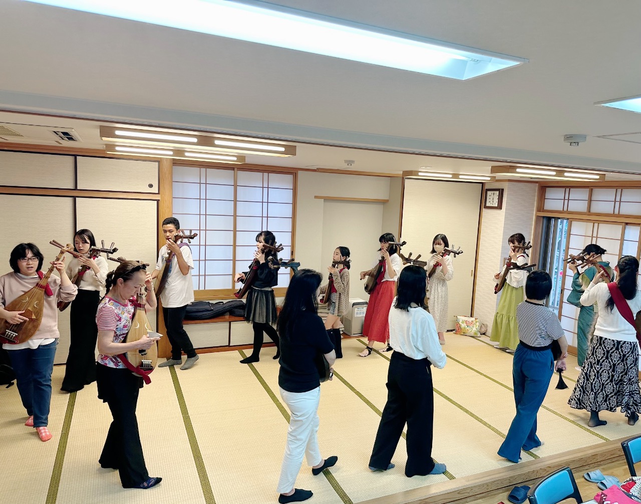 筑前琵琶保存会どんたく隊 | 団体紹介 | 福岡市民の祭り 博多どんたく港まつり モバイルどんたく（モバどん）