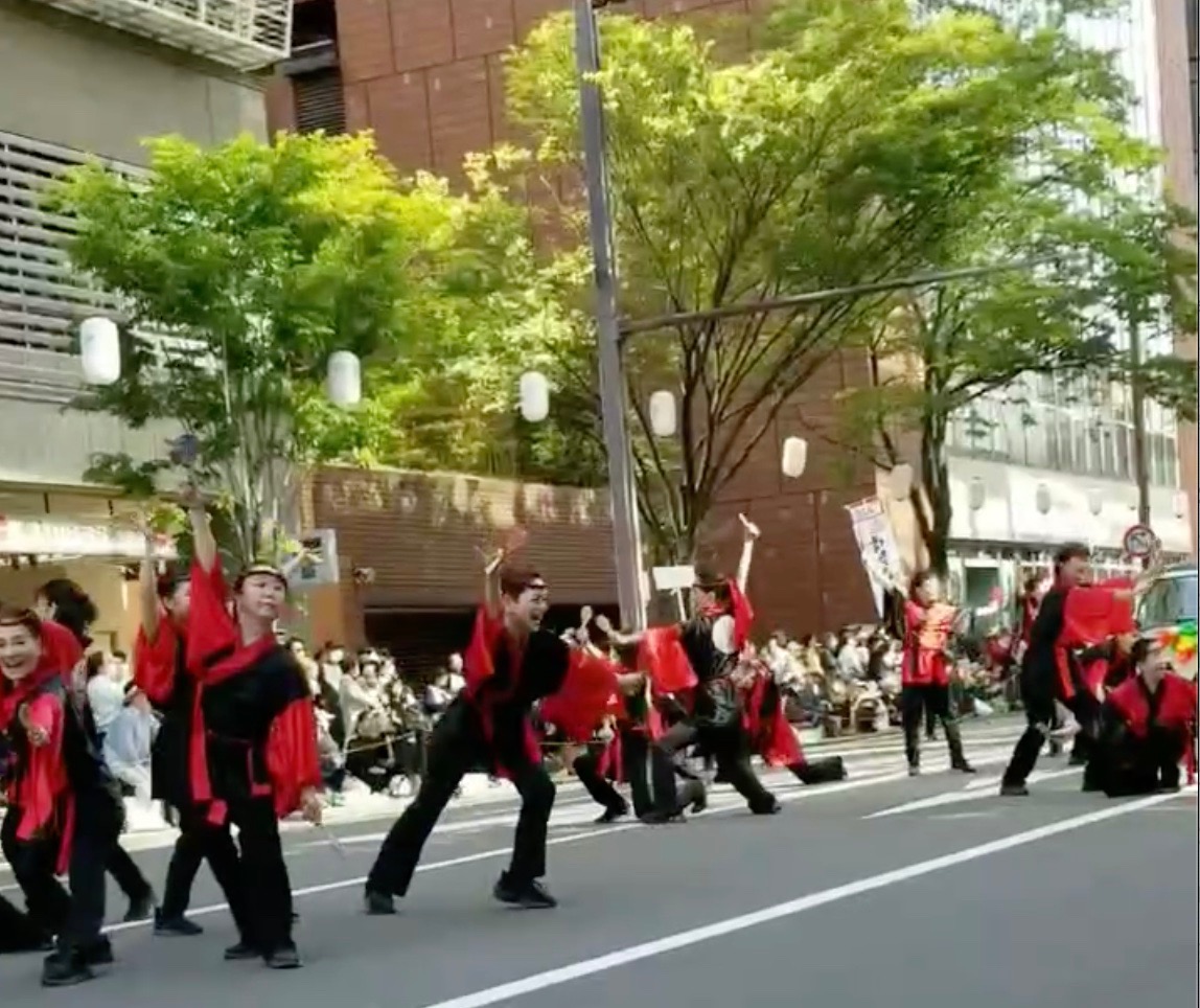 全ての演技が終わりました💧 | 団体紹介 | 福岡市民の祭り 博多どんたく港まつり モバイルどんたく（モバどん）