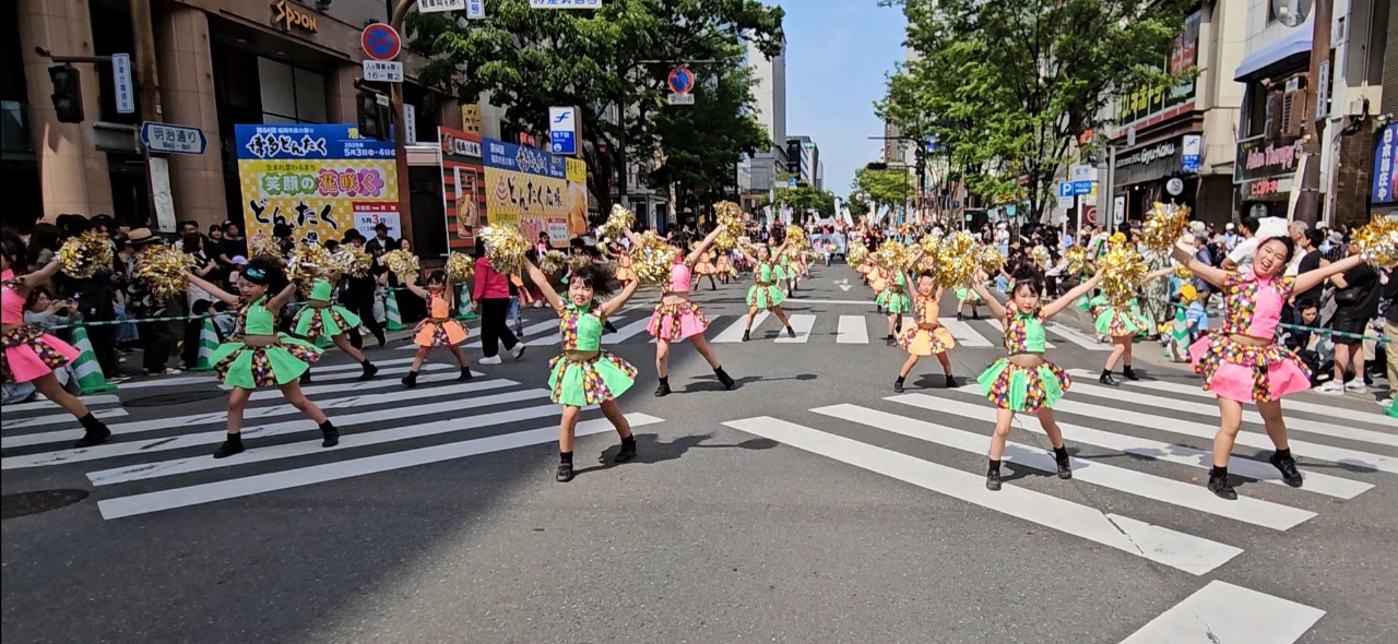 2025.5.3♡博多どんたく | 団体紹介 | 福岡市民の祭り 博多どんたく港まつり モバイルどんたく（モバどん）